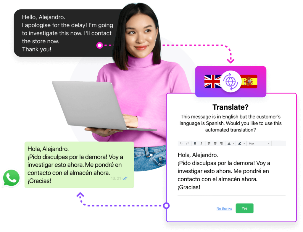 WhatsApp Business - eDesk | Faster, smarter customer support software ...