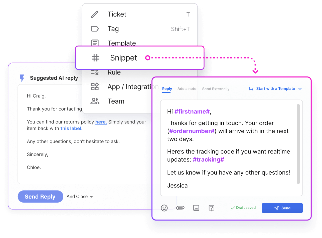Helpdesk for WooCommerce | eDesk