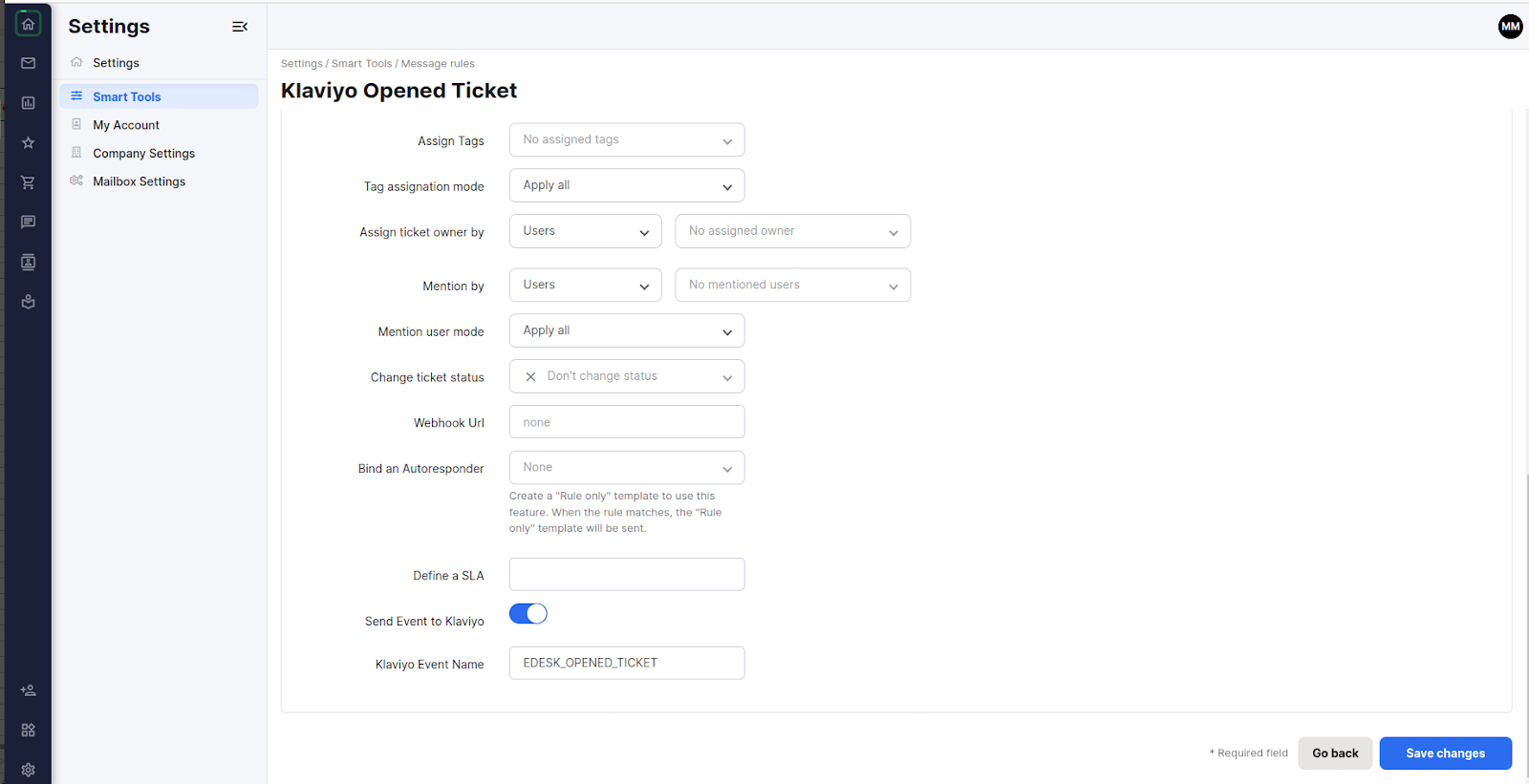 Klaviyo - eDesk | Faster, smarter customer support software for eCommerce