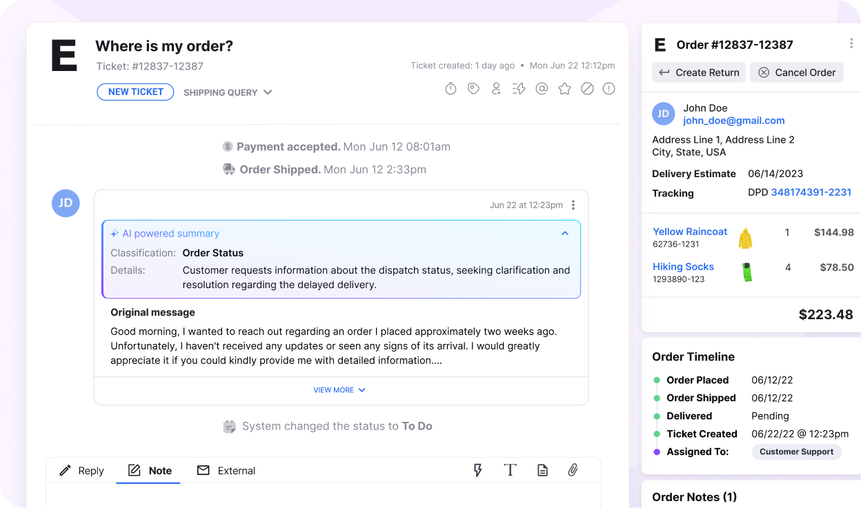 Express - eDesk | Faster, smarter customer support software for eCommerce