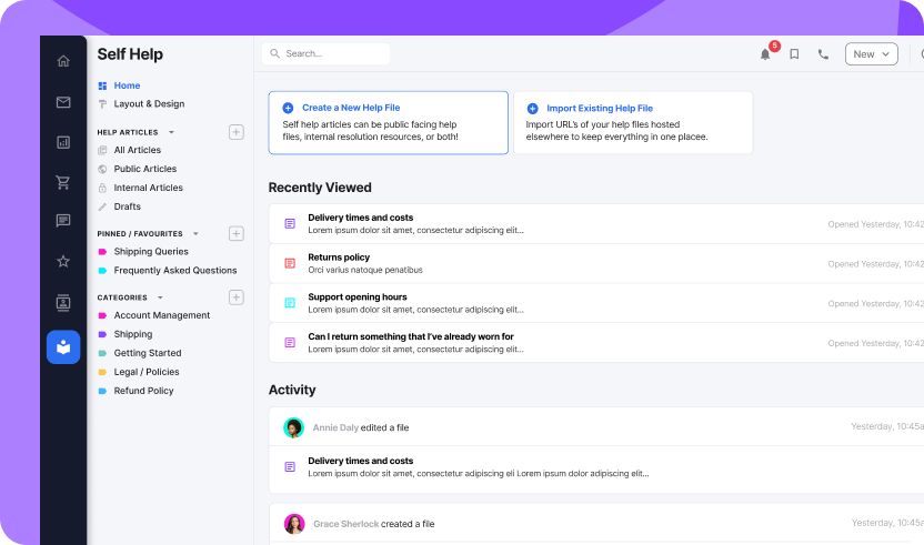 eDesk Knowledge base - eDesk | Faster, smarter customer support software for eCommerce