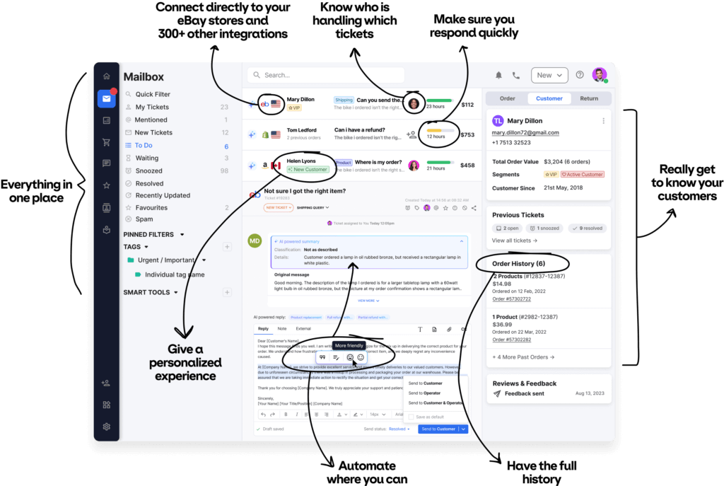 eBay Customer Service: Manage Messages & Cases with eDesk