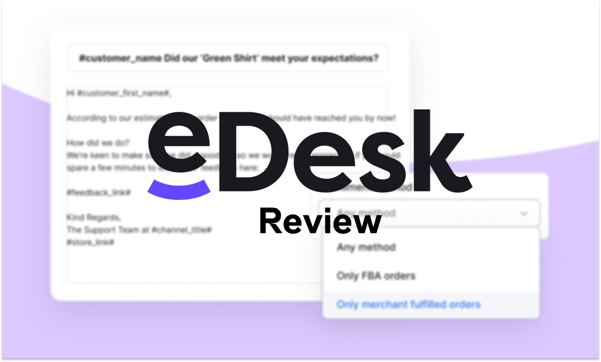 Review - eDesk for Faster eCommerce Support
