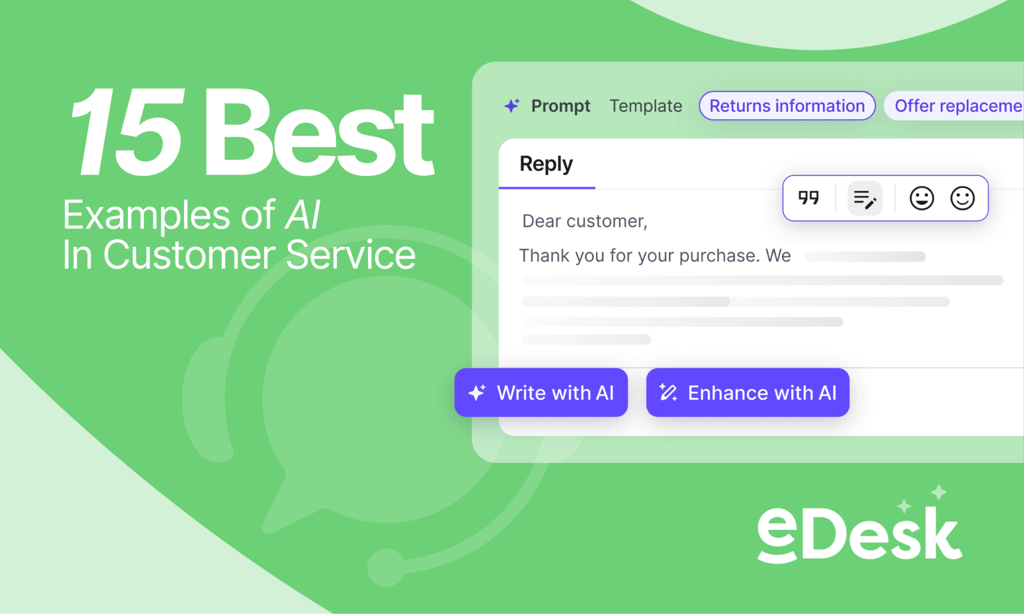 15 esempi di intelligenza artificiale nel servizio clienti per aumentare l'efficienza