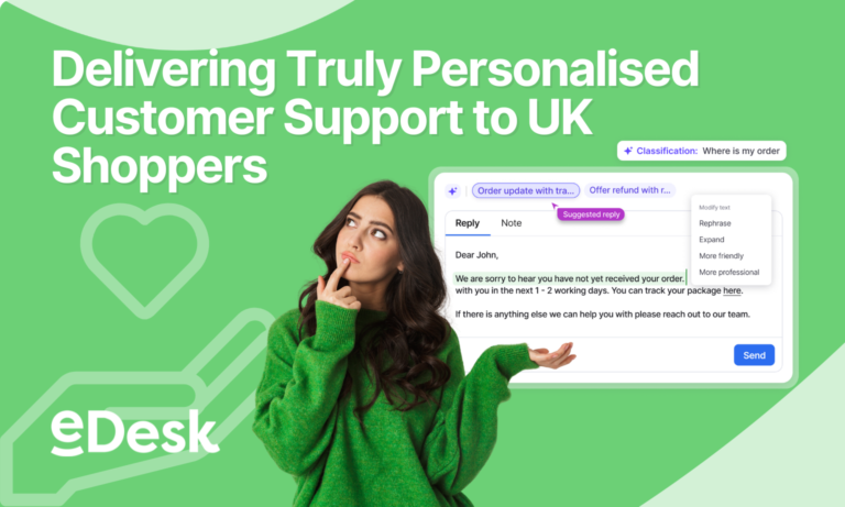 Faster, smarter customer support for eCommerce